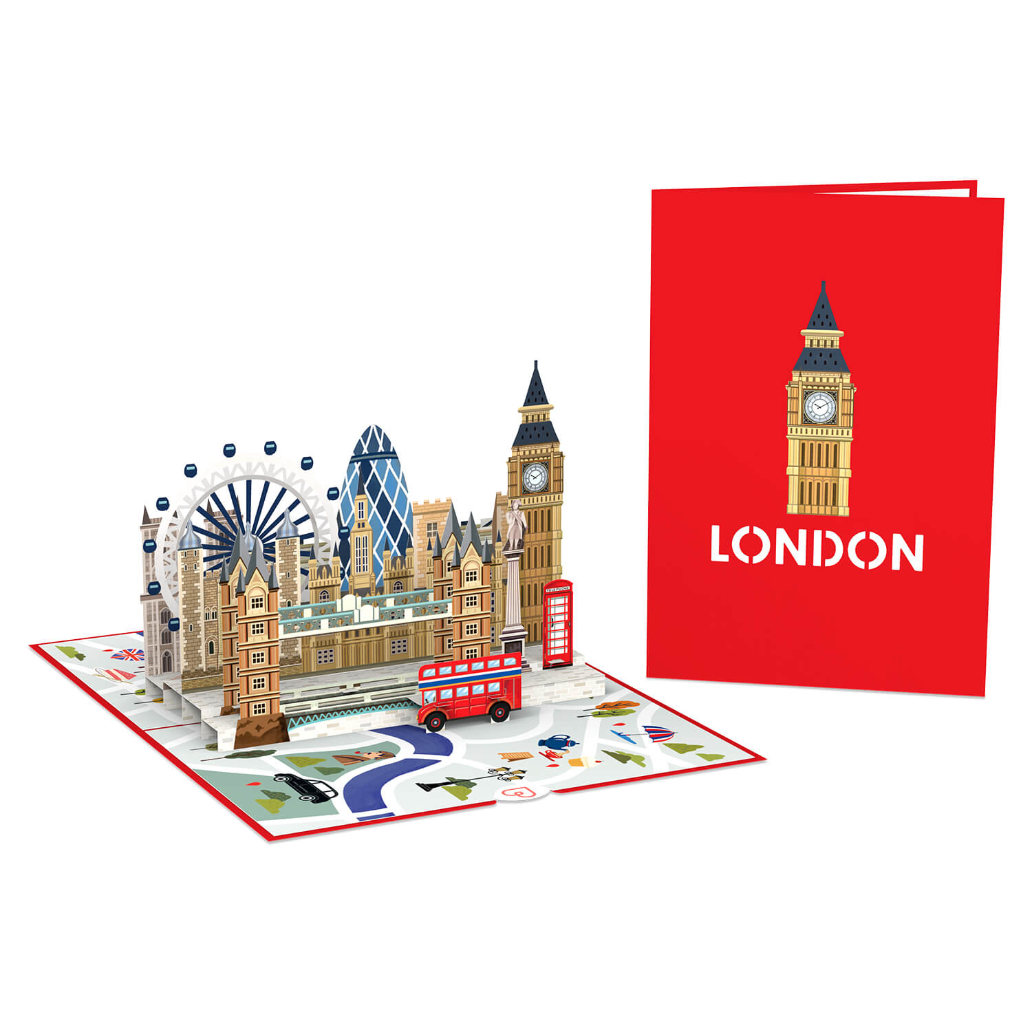 London Pop-Up Karte | papercrush