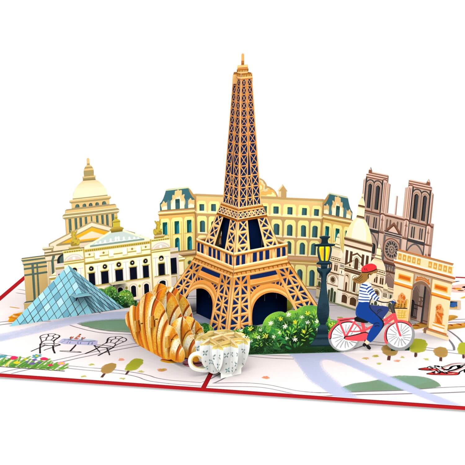 Paris Pop-Up Karte | papercrush