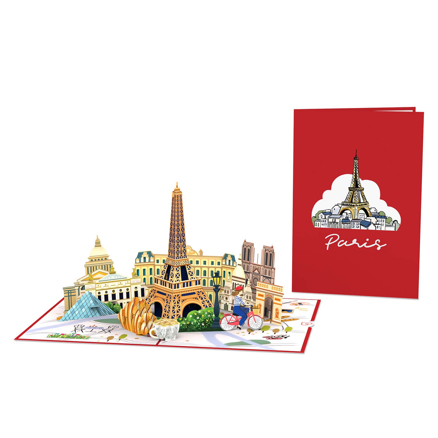 Paris Pop-Up Karte | papercrush