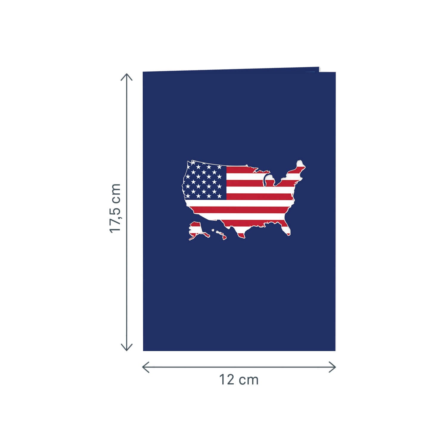 USA Pop-Up Karte | papercrush
